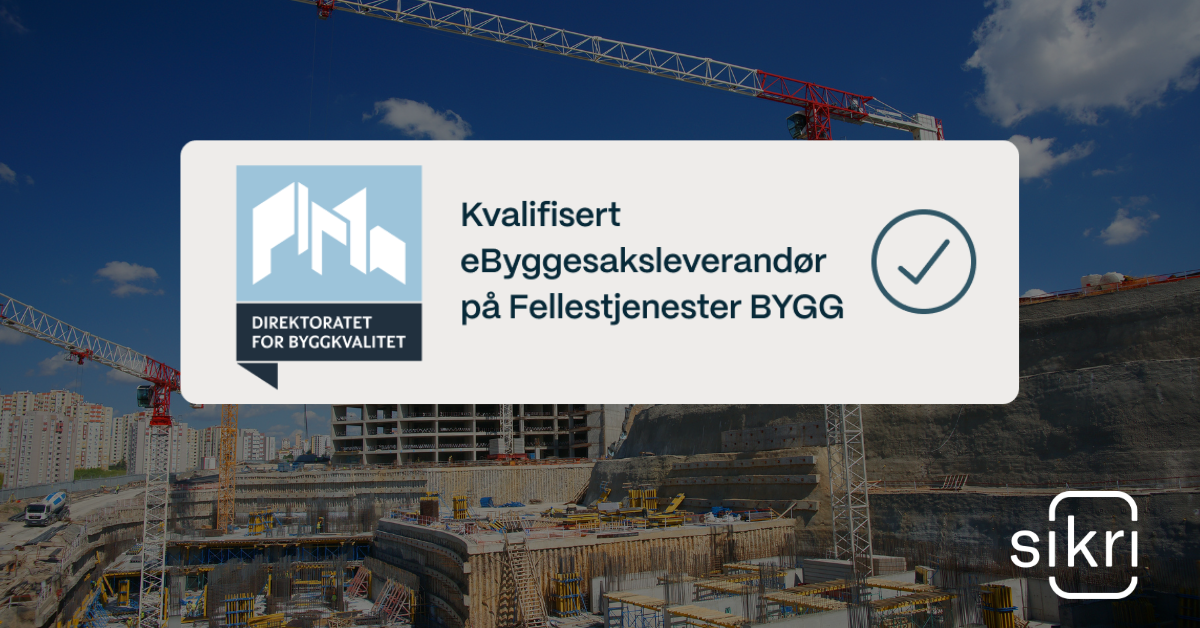 Elements eByggesak godkjent av DiBK